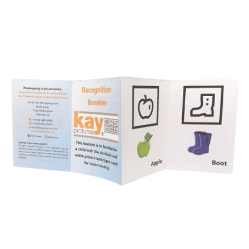 Kay Picture Test Recognition Booklet (pack of 100)